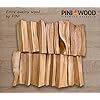 PINI Bois de barbecue sans écorce - Hêtre - 20 kg - Bois de chauffage ...