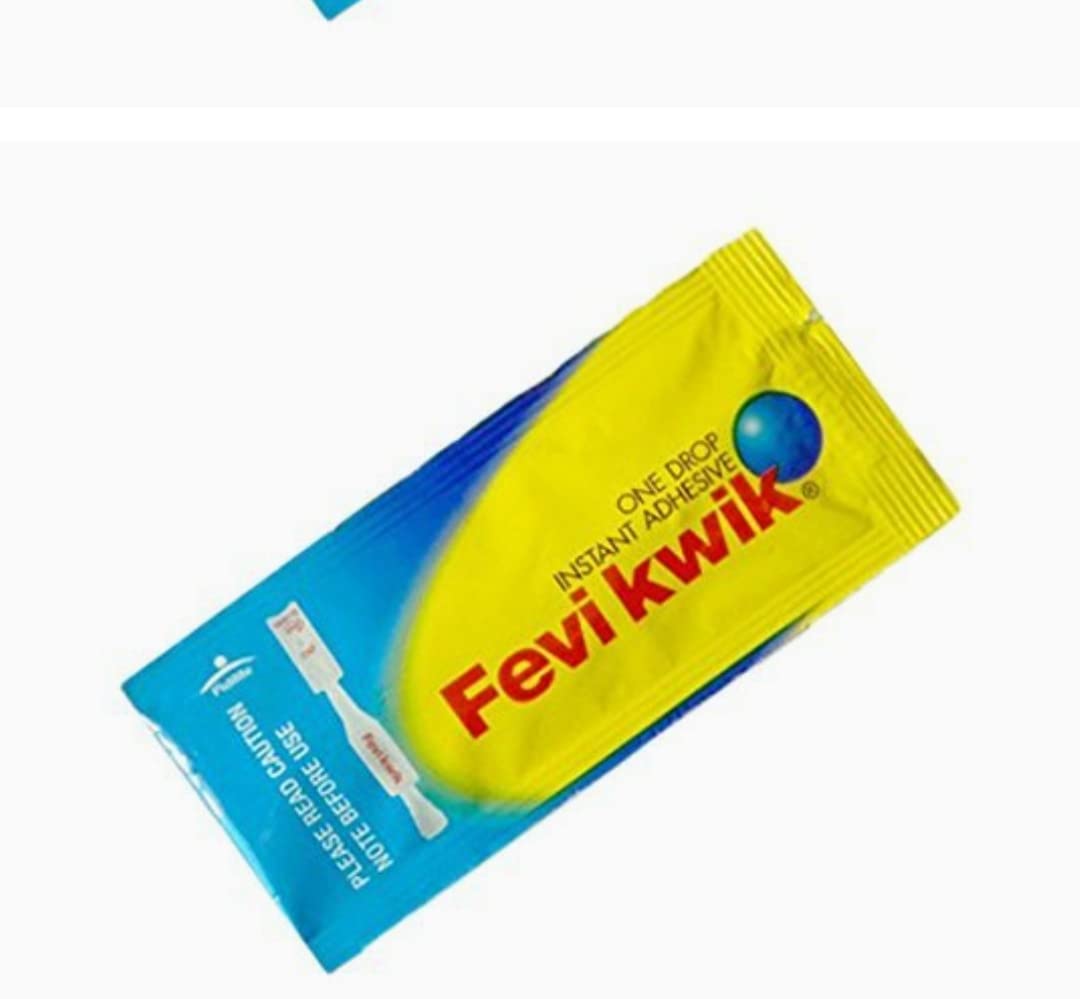 Fevi Kwik Instant Adhesive Mini, Pack of 10 : Amazon.in: Home & Kitchen