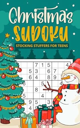 Stocking Stuffers for Teens: Christmas Sudoku: 120 Festive Puzzles with ...