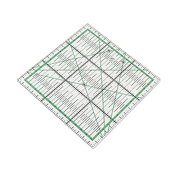 Amazon.com: Quilting Ruler Clear Acrylic DIY Grid Quilt Ruler with ...