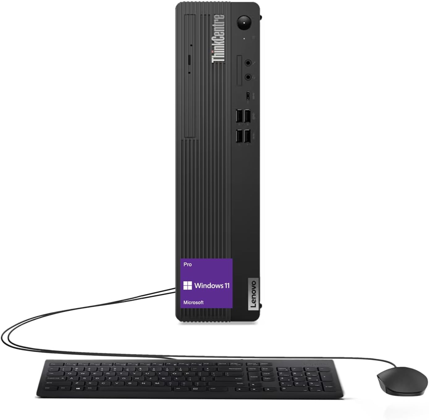 Amazon.com: Lenovo Newest ThinkCentre Small Form Factor Desktop, AMD 4 ...