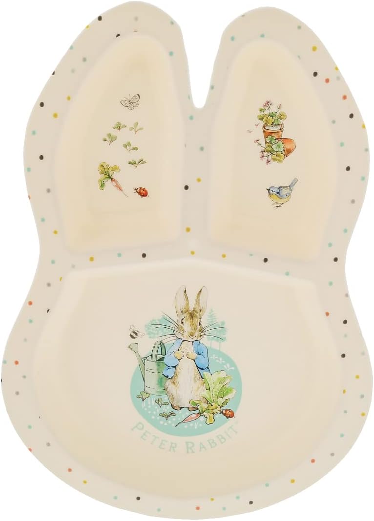 Amazon.com: Beatrix Potter Peter Rabbit Plate : Home & Kitchen