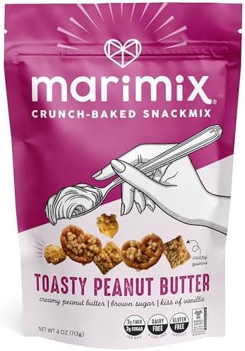 Amazon.com: Marimix Snack Mix | Toasty Peanut Butter | Crunch Baked ...