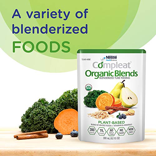 Compleat Organic Blends Plant Based, 10.1 fl oz Pouch, 24 Count ...