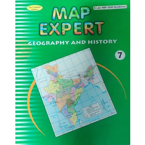 Map Expert Geography And History For class 8 : Tarun Publications ...