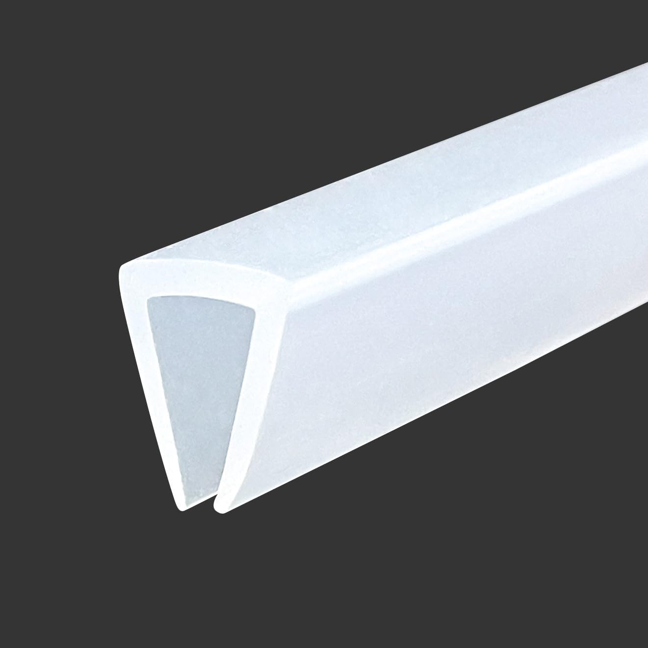 Clear Rubber Edge Trim, U Channel Silicone Rubber Edge Trim, 1/4" Slot ...