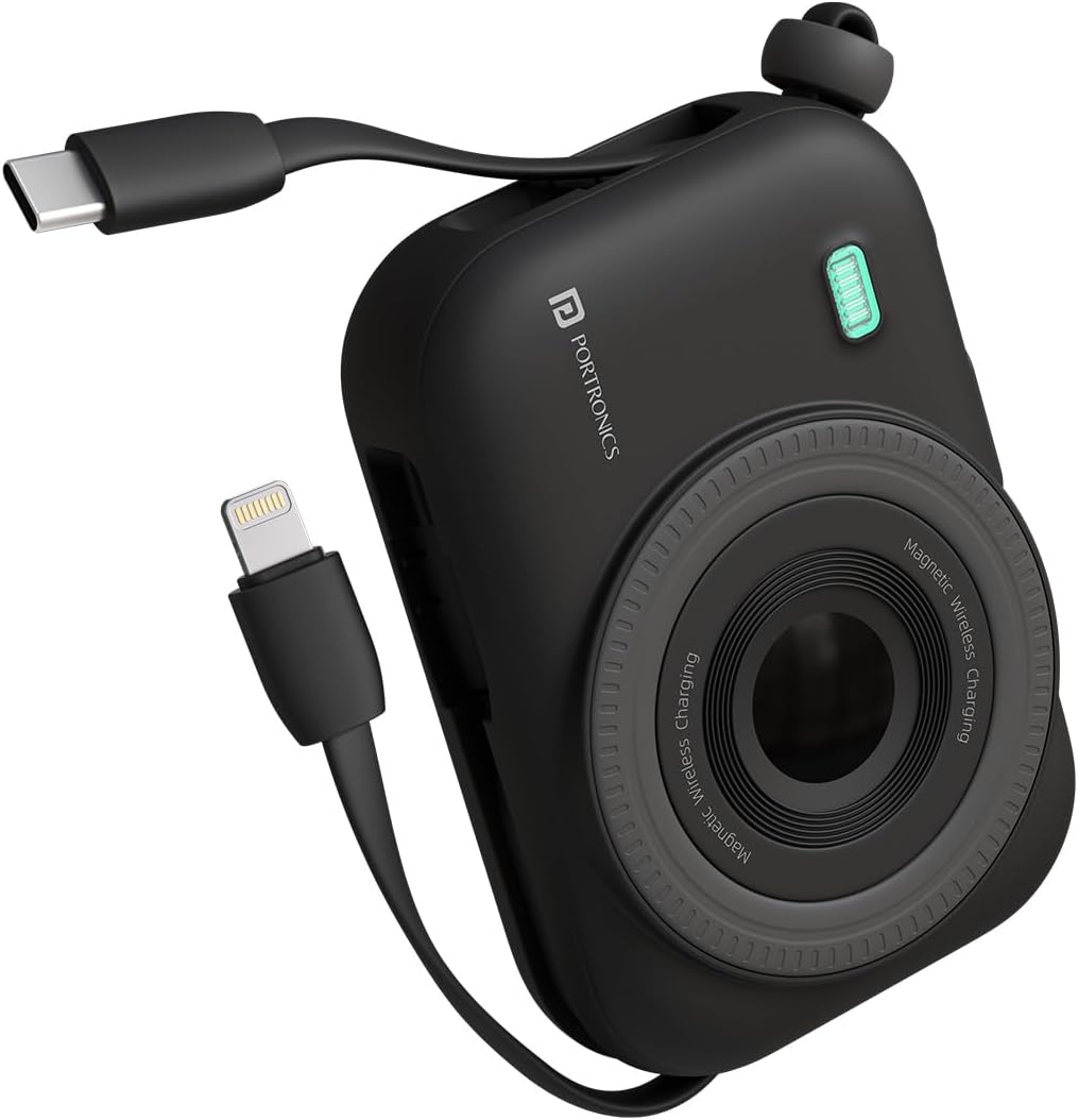 Portronics Power Shutter 10000mAh 15W Magnetic Wireless Fast Charging ...