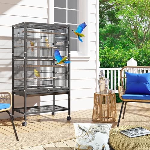 Snapklik.com : YINTATECH 52 Inches Birdcage Cover And Bird Cage Seed Catcher
