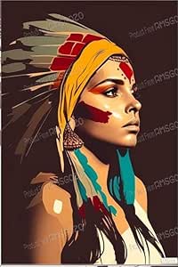 Amazon.com: 1000 Piece Puzzles Native American for Adults & Kids ...