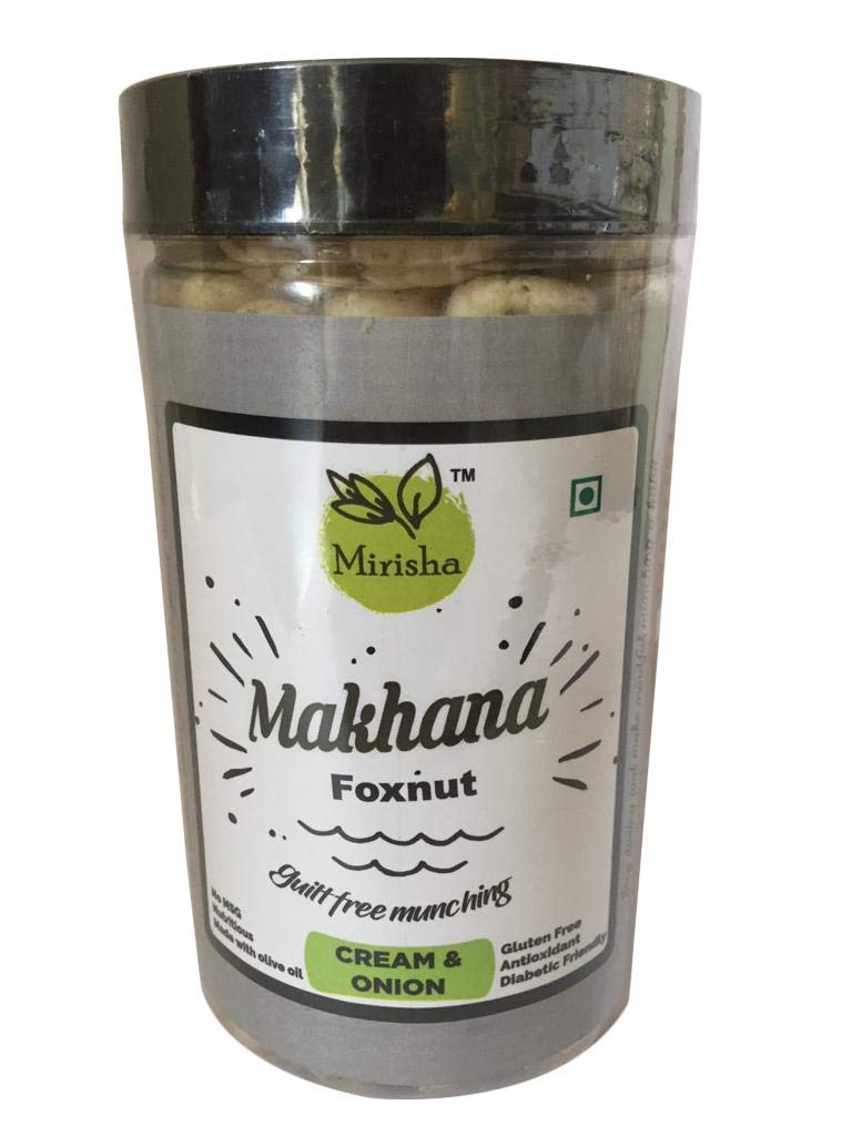 Buy Mirisha Dry Fruits Makhana | Lotus | Fox Nuts | Flavoured Makhana ...