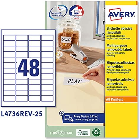 Avery Printable, Customisable Mini Organising Return Address Labels ...