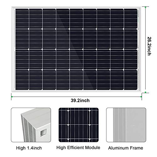 ECO-WORTHY 720 Watt 24V Solar Panel Complete Kit: 6 pcs PV Solar Panel ...