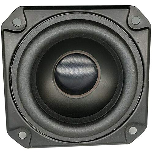 3 Inch 8Ohm 20W Full Range Speaker Rubber Tweeter Midrange Woofer Low ...