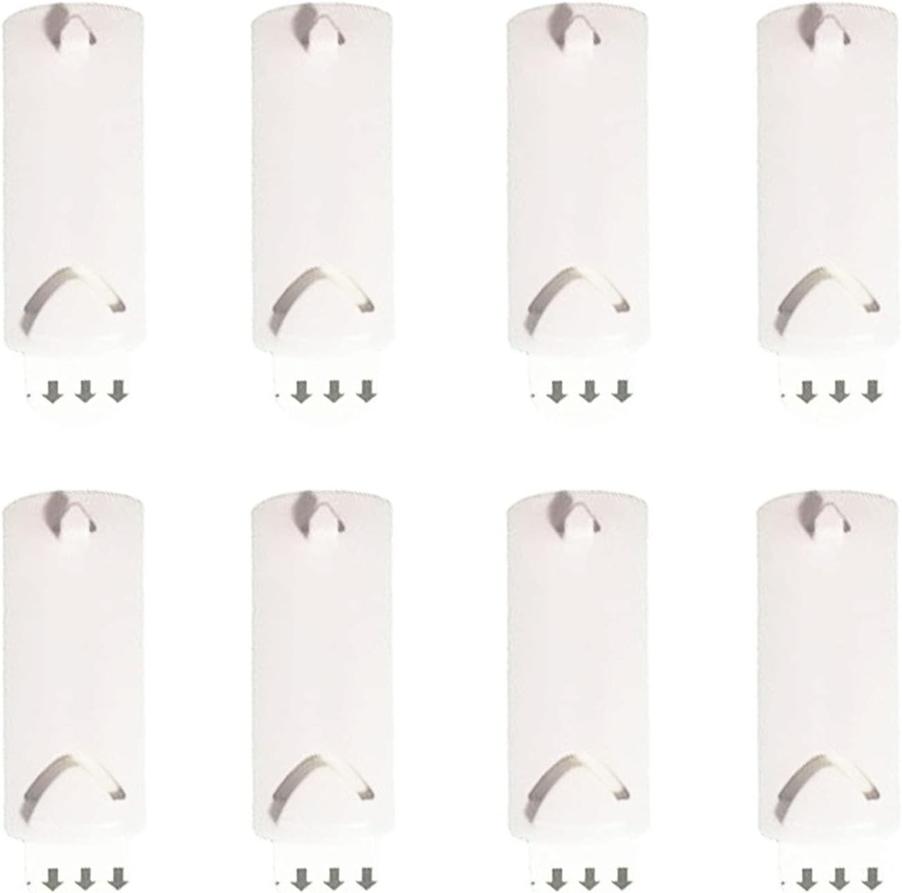 Amazon.com: 8Pcs Picture Hanging Kit, Plastic Picture Hangers Without ...