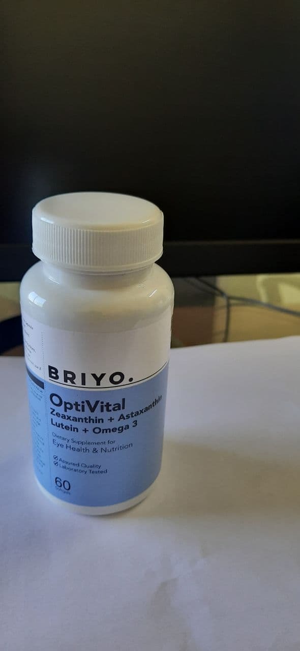 Briyosis Optivital Eye Multivitamin Delivers Lutein, Zeaxanthin ...