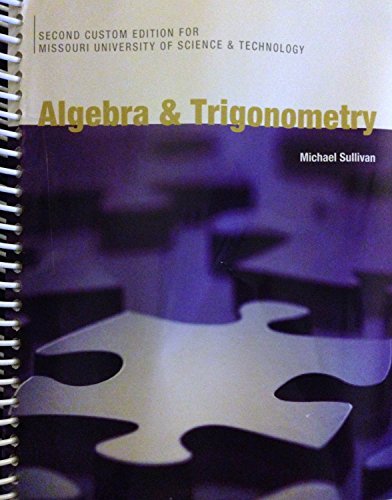 Algebra & Trigonometry: Michael Sullivan: 9781256797289: Amazon.com: Books