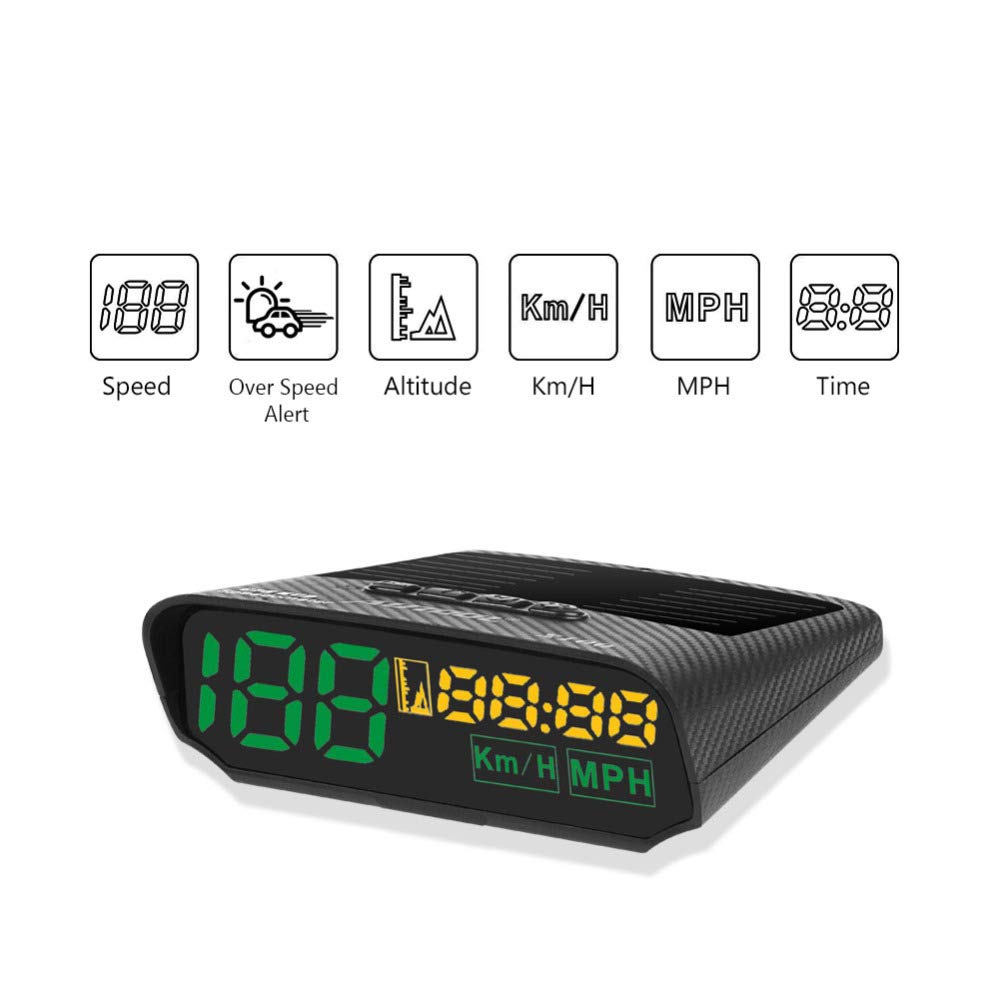 Buy AIJICHE X100S OBD2 Screen Speedometer GPS KM/H, Projector on The ...