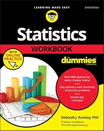 Amazon.com: Statistics Workbook For Dummies with Online Practice ...