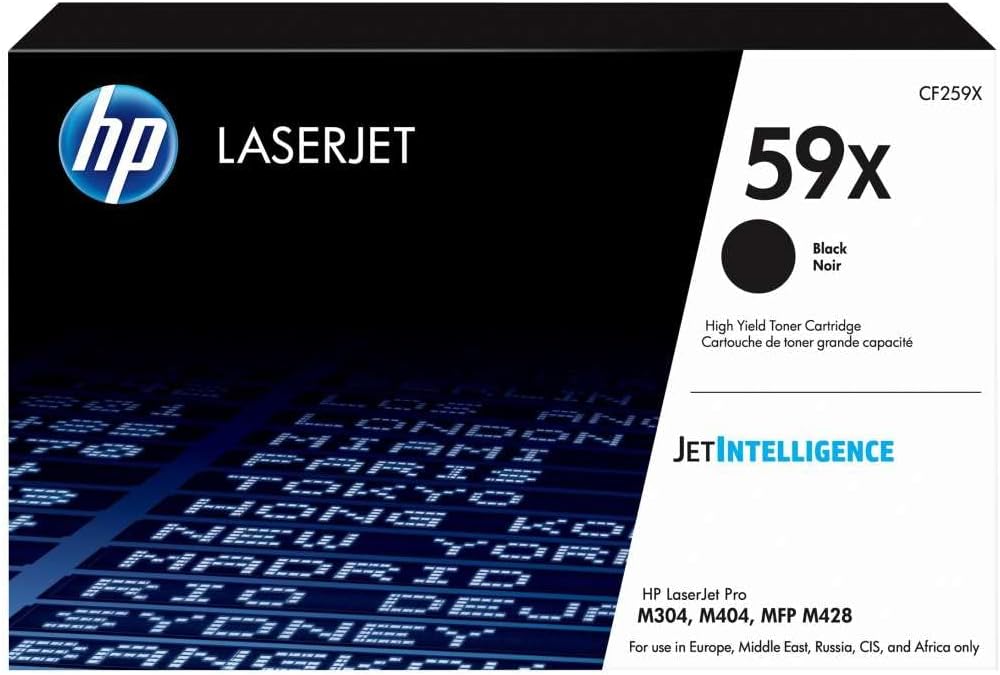 HP 59X - High Yield - black - original - LaserJet - toner cartridge ...