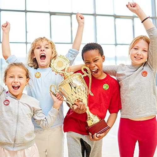 Highergo 204 Pcs Reward Button Pins Mini Recognition Button Round ...