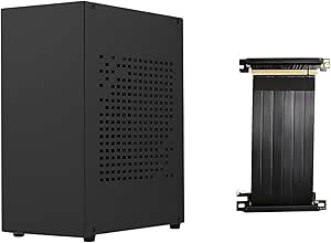 A07 Mini ITX Computer Case Chassis HTPC Host Case USB3.0 ITX Enclosure with Graphics Card ...