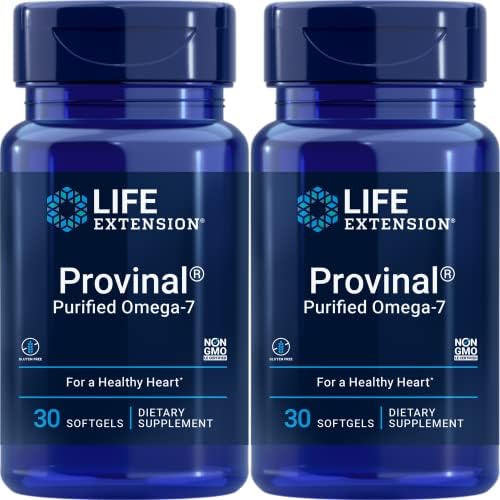 Amazon.com: Life Extension Provinal Purified Omega-7, 30 Softgel 210 mg ...