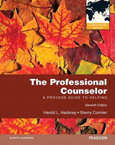 Amazon.com: The Professional Counselor: A Process Guide to Helping ...