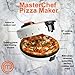 Amazon.com: MasterChef Pizza Maker- Electric Rotating 12 Inch Non-stick ...