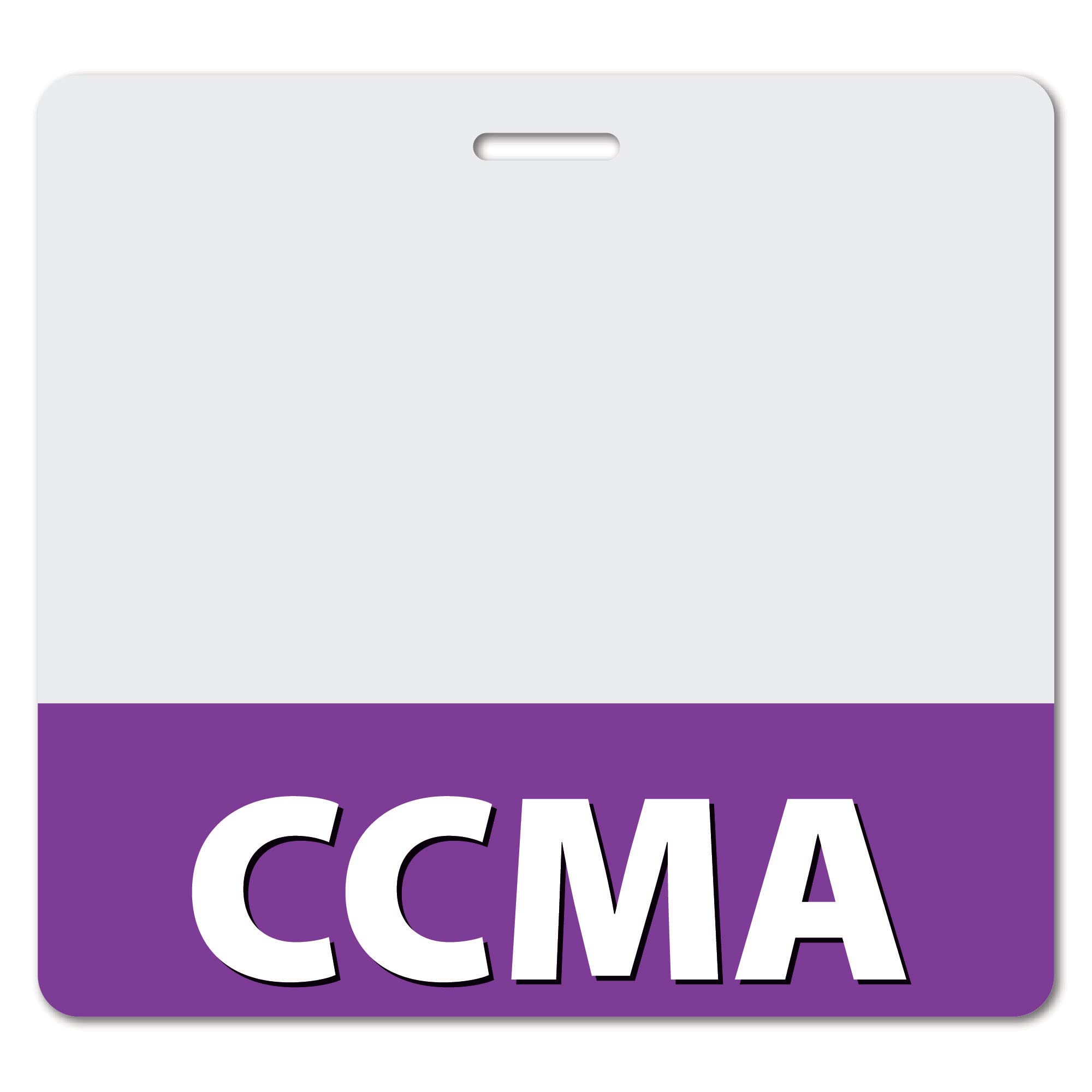 Lab Values Horizontal Badge Id BadgeZoo Horizontal ID Badge Backers ...