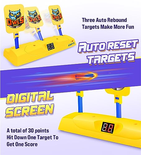 Interactive Auto-Reset Target Set with Scoring & Nerf Gun - Exciting ...