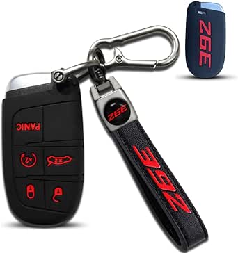 Amazon.com: for Dodge Keychain with Soft Silicone Protection Key Case ...