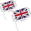 Amazon.com : AhfuLife Union Jack Hand Held Flag for VE-Day 80th ...