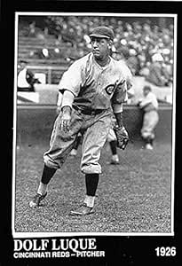 Dolf Luque baseball card (Cincinnati Reds The Pride of Havana Cuba ...