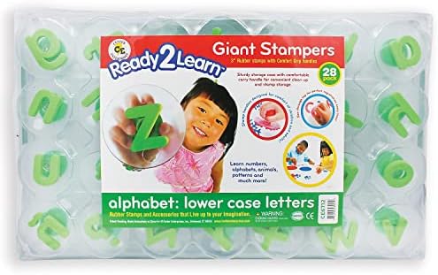 Amazon.com: Alphabet Playdough Stamps for Kids - Lowercase Letter Stamp ...
