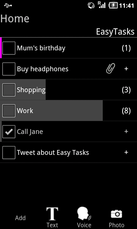 Easy Tasks Free - App on Amazon Appstore