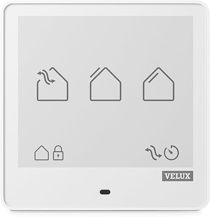 VELUX Touch (KLR 300) Remote Control with Touch Screen to Operate VELUX ...