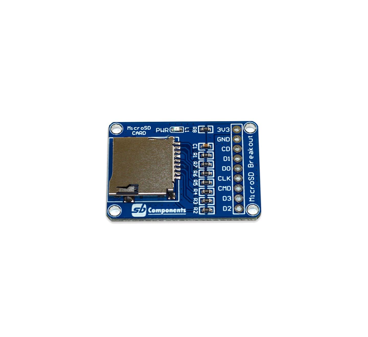 MicroSD Card Breakout Board SD Card Reader Module TF Card Expansion ...
