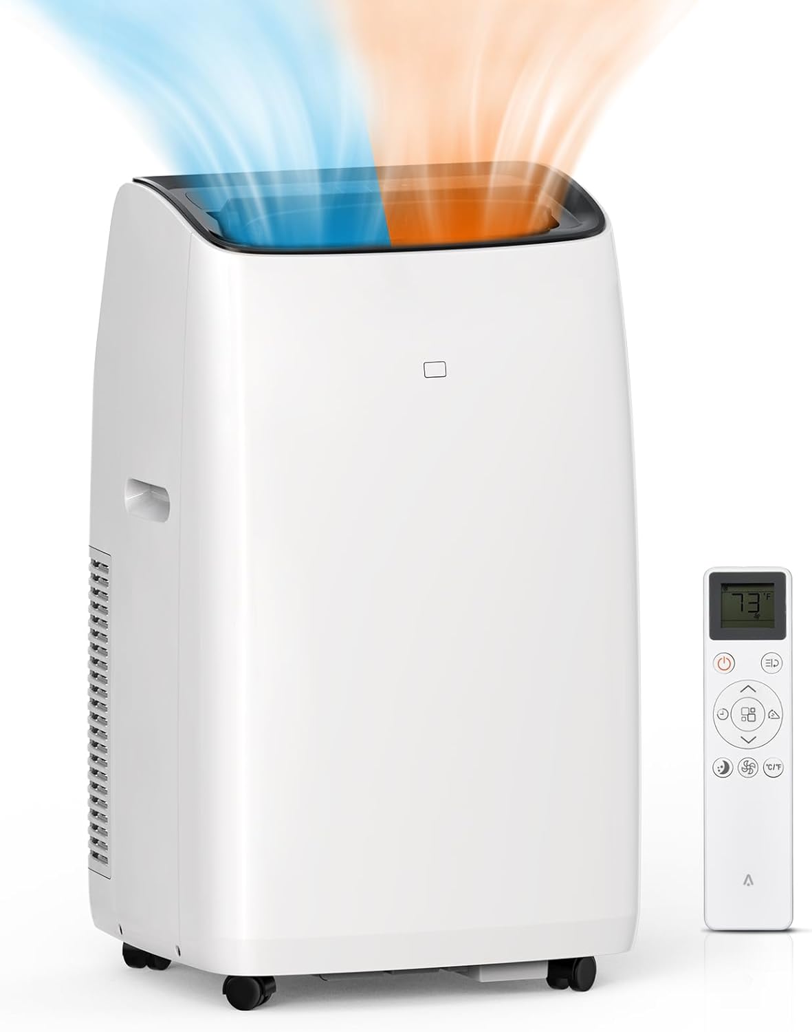 Amazon.com: 14000 BTU Inverter Portable Air Conditioner, Dual Hose ...