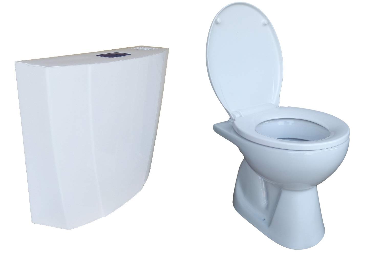 Buy Belmonte Ceramic Floor ed Two-Piece Western Toilet/Commode/EWC ...