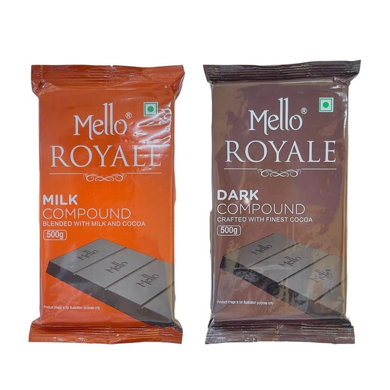 Excel Enterprises Mello Royale Milk And Dark Compound Chocolates Combo ...