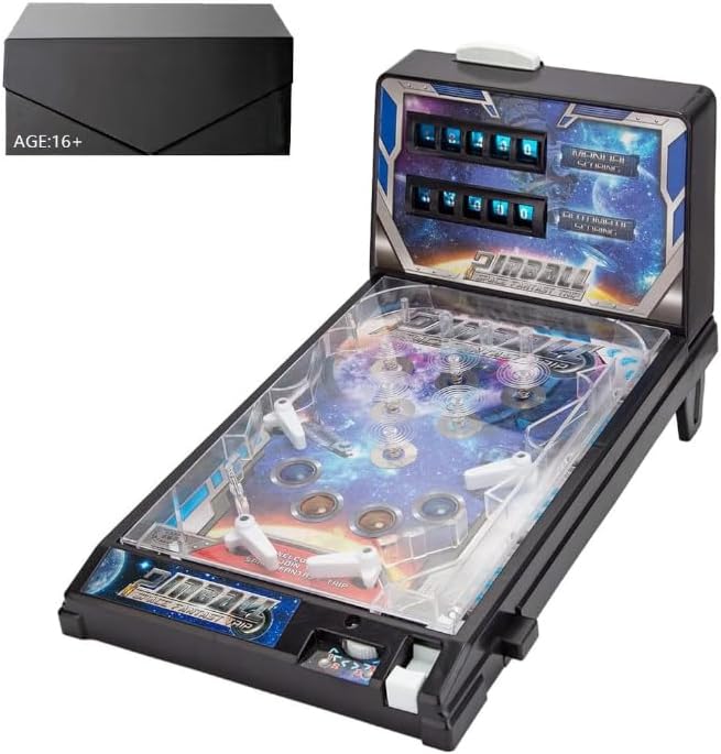 Amazon.com: Rasul Mini Pinball Games, Electronic Tabletop Pinball ...