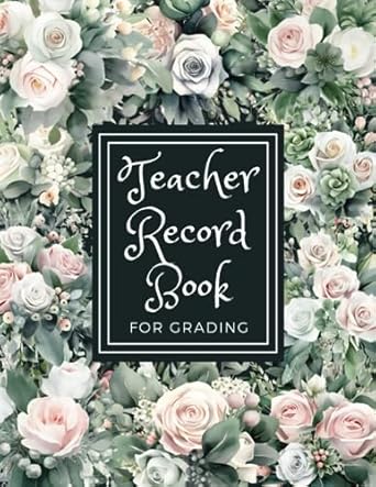 Amazon.com: Teacher Record Book For Grading: Gradebook & Record Book ...
