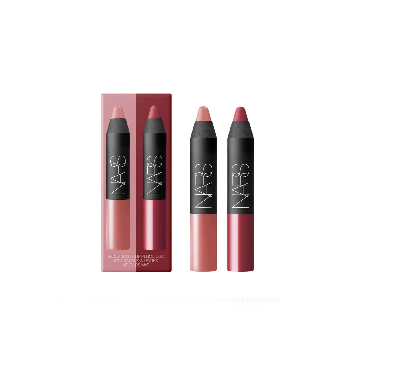 Amazon.com : NARS Mini Velvet Matte Lip Pencil Duo, Bad Girl/Do Me Baby, 2 Piece : Beauty ...