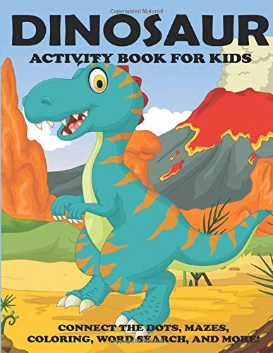 Dinosaur Activity Book for Kids: Blue Wave Press: 9781949651133: Amazon ...