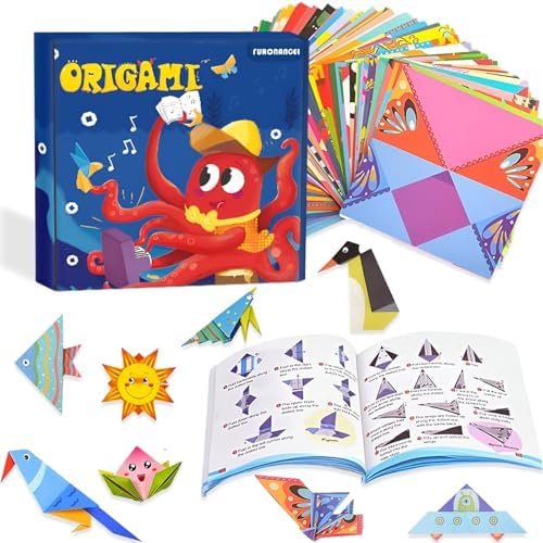hapray Origami Kit for Kids Ages 6-12 10 Year Olds, with Guiding Book ...