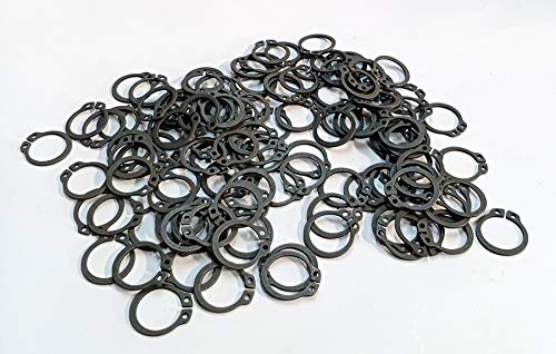 Metric Type Spring circlip (Inner Dia - 14.3 mm) 40 Pcs : Amazon.in ...