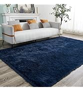 Amazon.com: YQQRIGRO Area Rugs for Living Room Bedroom, 4x6 Feet Navy ...
