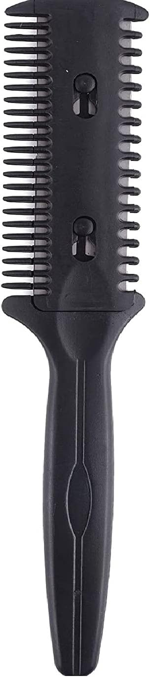 Hair Thinning Comb Double Sided Hair Trimmer Styling Razor Comb by Fabz ...
