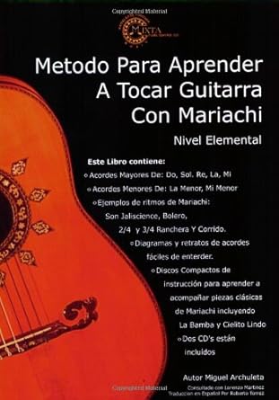 Mariachi Method for Guitar: Beginning Level * Spanish Edition ...