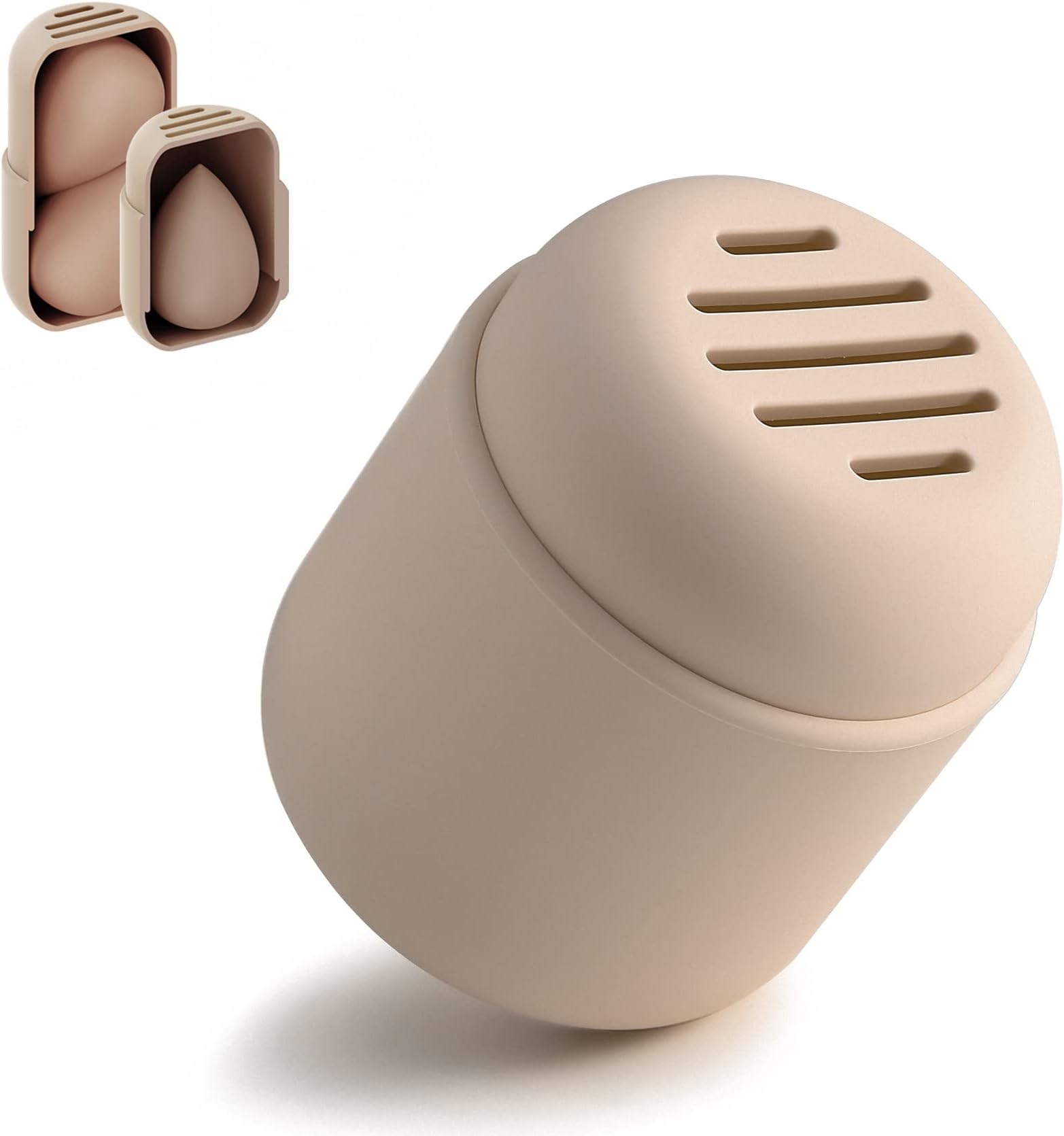 Amazon.com : BEZOX Makeup Sponge Holder, Silicone Beauty Sponge Case ...